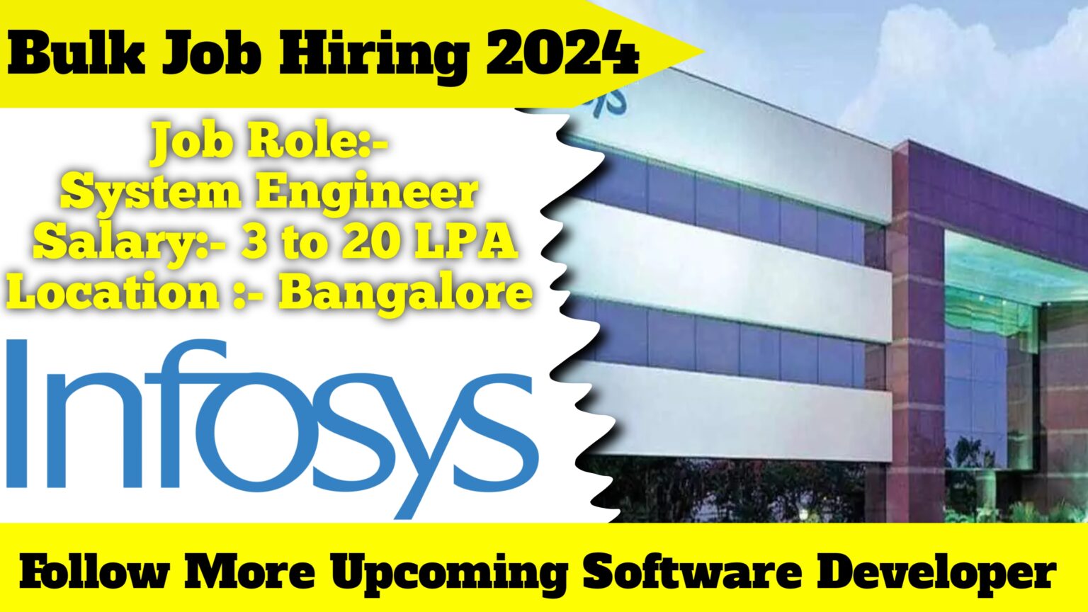 Infosys Recruitment | Systems Engineer | Infosys Hiring 2024